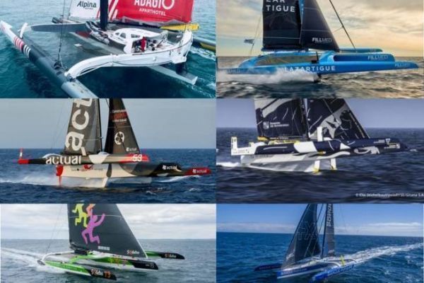 Quali trimarani giganti si schiereranno alla partenza dell'Arkea Ultim ...